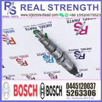 China Machinery Diesel Engine Parts Common Rail Fuel Injector 5263306 3965750 4940171 0445120037 For Cummins 6CT 8.3L for sale