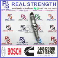 China diesel fuel injector nozzle factory supply common rail injector 0445120060 0445120250 for CUMMINS ISBe DAF6.7D 3.9D 4.5D for sale