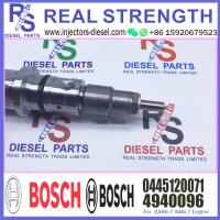 China 4940096 0445120071 Cummins QSB6.7 diesel engine parts fuel injector nozzles 4940096 0445120071 for sale