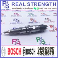 China 4934411 0445120097 4935675 0445120094 machinery engine parts ISL ISLe ISL9.5 engine parts names fuel injector repair kit for sale