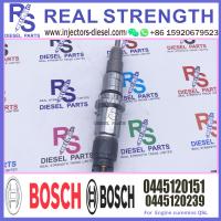 China Hot Selling New Injector 0445120151 0445120239 Common Rail Fuel Diesel Injector for Cummins for sale