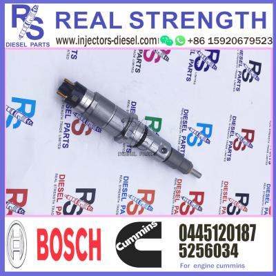 China Cummins QSL9 6BT Diesel Engine Fuel Injector 5256034 0445120187 for sale