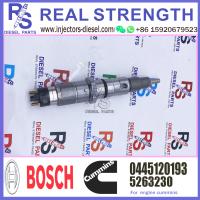 China High quality Common rail fuel injector 0445120193 5253220 for CUMMINS for sale