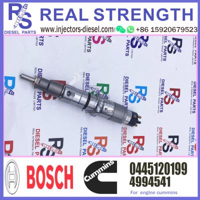 China Diesel Engine Common Rail Assembly Diesel Fuel Injector 0445120199 For Bosh 4994541 for sale