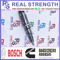 China Diesel Engine Common Rail Assembly Diesel Fuel Injector 0445120199 For Bosh 4994541 for sale