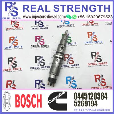 China GAMEN Brand New Common Rail Injector Assembly 0445120267 5269194 89550E0072 0445120384 for Cummins Hino for sale