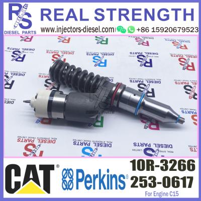 China Diesel Fuel Common Rail Injector 253-0617 10R-3266 For CAT C15 Track-Type Tractor D10N D10R D10T for sale