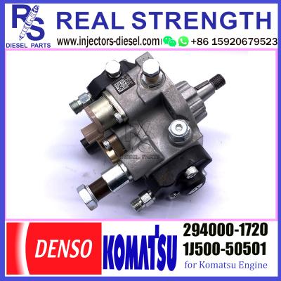 China 294000-1720 1J500-50501 DENSO Diesel Fuel Injection HP3 pump Common Rail 294000-1720 1J500-50501 for komatsu engine for sale