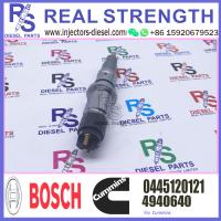 China High Quality New Diesel Common Rail Fuel Injector 4940640 0445120121 For ISLe Engine for sale