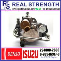 China Diesel fuel pump 294000-0039 294000-2600 for ISUZU 4HK1 4JJ1 8-97306044-9 8-98346317-0 for sale