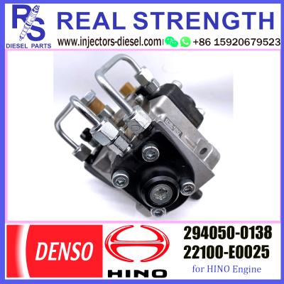 China for HINO J08E Fuel Pump 294050-0138 22100-E0025 High Pressure Common Rail Injection Pump Number 22100-E0025 294050-0138 for sale