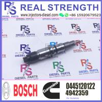 China 0445120122 injector 4942359 diesel fuel injection common rail injector 0445120122 for sale