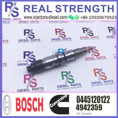 China 0445120122 injector 4942359 diesel fuel injection common rail injector 0445120122 for sale