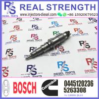 China 0445120236 5263308 BOSCH Diesel Injector For Cummins Engine ISL8.9 QSL9 QSC8.3 for sale