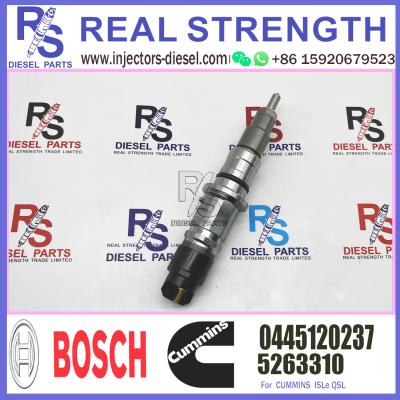 China Vehicle Parts ISLe QSL Common Rail Diesel Fuel Injector 5263310 0445120237 for sale