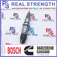China High performance diesel engine common rail fuel injector 5263306 0445120240 for sale