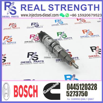 China 5273750 0445120328 QSB6.7 QSB67 machinery engine parts common rail injectors 5273750 injector nozzles for sale
