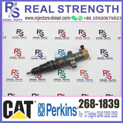 China Common Rail Injector Diesel Pump Fuel Injector 268-1839 for CAT C7 Engine 324D 325D 325D for sale