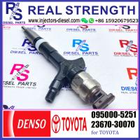 China Rail Fuel Injector 095000-5250 095000-5251 for TOYOTA 23670-30070 for sale