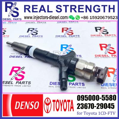 China Common Rail Fuel Injector 095000-5580 23670-29045 For Toyota Hiace Hilux 2KD-FTV for sale
