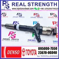 China Common Rail Fuel Injector 23670-0G040 23670-0G010 095000-7220 095000-7210 095000-7550 For TOYOTA 1CD-FTV for sale