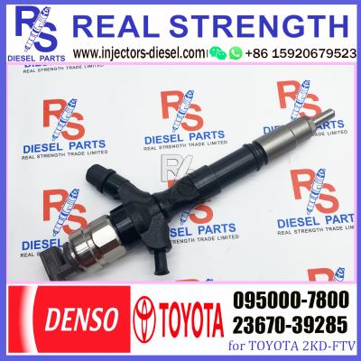 China Common rail injector 095000-7800 095000-7801 23670-30310 23670-39285 095000-7800 095000-7801 23670-30310 23670-39285 for sale