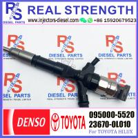 China Common Rail Fuel Injector 095000-5520 For TOYO-TA HILUX 2KD-FTV 23670-0L010 for sale