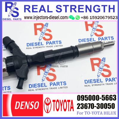China 095000-5663 Hot selling nozzle assembly common rail fuel injector 095000-5663 for diesel engine for sale