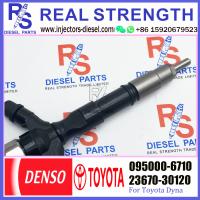 China common rail diesel fuel injector 095000-6710 23670-30120 for To-yota-Dyna engine for sale