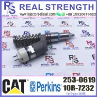 China Diesel Common rail Diesel Fuel Injector 253-0619 for CAT Diesel Engine 3406E for sale