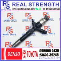 China For Toyo-ta Hiase / Hu X 2KD-FTV Common rail Injector 23670-39245 095000-7430 for sale
