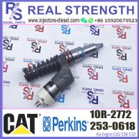 China common rail injector 253-0618 10R-2772 for C13 C15 C18 385C auto parts high quality diesel injector nozzle 253-0618 10R- for sale