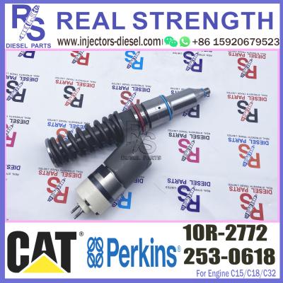 China common rail injector 253-0618 10R-2772 for C13 C15 C18 385C auto parts high quality diesel injector nozzle 253-0618 10R- for sale