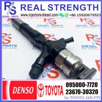 China common rail injector 23670-30320 095000-7720 injector for TOYOTA 1KD-FTV, D-4D injector nozzle 23670-30320 095000-7720 for sale