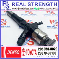 China Common Rail fuel injector 295050-0020 For Toy-ota 1KD 2KD 23670-30190 23670-0020 for sale
