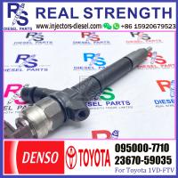 China Common rail fuel injector 095000-9780 095000-7710 23670-51031 for Toyota 1VD J200 for sale