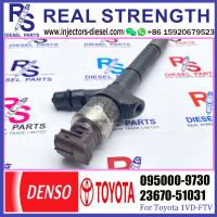 China Diesel engine parts fuel injector 095000-9780 095000-9730 23670-59037 for diesel engine 1VD-FTV for sale