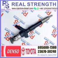 China Common Rail diesel fuel Injector 23670-30240 095000-7380 for Diesel engine for sale
