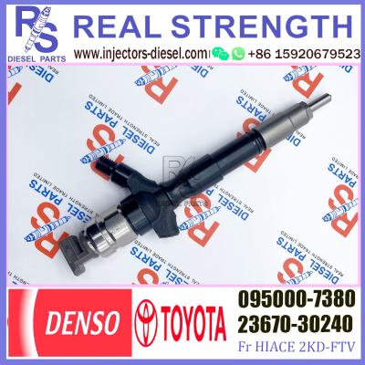China Common Rail diesel fuel Injector 23670-30240 095000-7380 for Diesel engine for sale