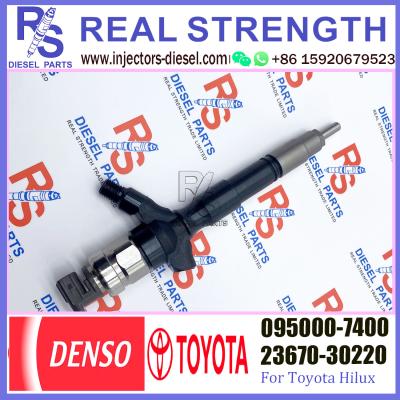 China Common rail Diesel Fuel Injector 095000-7400 23670-30220 23670-30100 for TO-YOTA for sale