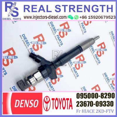 China Common rail 1KD fuel injector 095000-8290 23670-0L050 23670-09330 23670-30370 for 1KD-FTV for sale