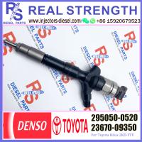 China 23670-0L090 injector common rail injector 23670-0L090 095000-0520 for Toyota Hilux 2KD-FTV 1KD-FTV D4D fuel injector for sale