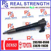 China common rail injector 23670-11030 23670-0E020 diesel fuel injector 295700-0090 295700-0560 for TOYOTA 2GD-FTV 2.4 for sale