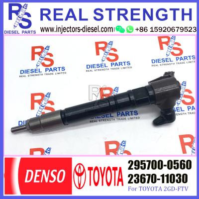 China common rail injector 23670-11030 23670-0E020 diesel fuel injector 295700-0090 295700-0560 for TOYOTA 2GD-FTV 2.4 for sale