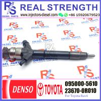 China Common Rail Toyota Rav4 Fuel Injector 095000-5610 23670-0R010 for sale