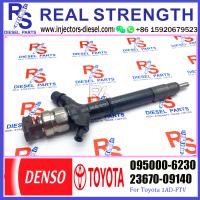 China 23670-09140 Toyota Rav4 Fuel Injector Replacement Common Rail 095000-6230 for sale