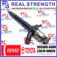China Toyota Rav4 Diesel Injector Replacement Engine Parts 095000-6680 23670-0R050 for sale