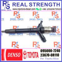 China Common rail injector 23670-0R120 095000-7240 095000-7241 095000-7242095000-7243 injector for Toyota for sale