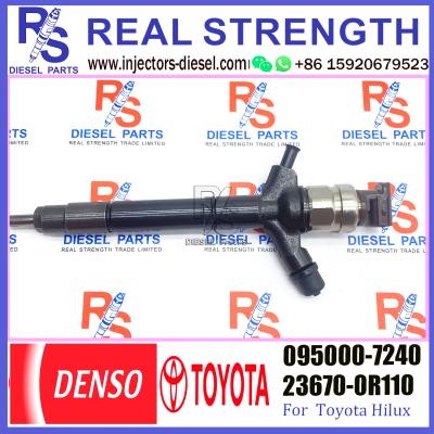 China Common rail injector 23670-0R120 095000-7240 095000-7241 095000-7242095000-7243 injector for Toyota for sale
