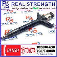 China Common Rail Fuel Injector 095000-7640 095000-7630 095000-7280 095000-7270 for TOYOTA 23670-0R170 23670-09290 for sale